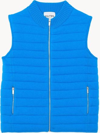 Kujten Doudoune cachemire sans manches - Doudoune Magdalena