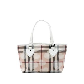 Burberry Pre-owned Heart Print Tote - - Pre-owned - Damen - Beige - ONE SIZE