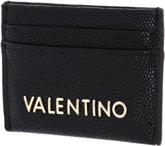 Valentino Divina Credit Card Case Nero/Gold