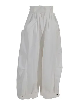 Niccol&ograve; Pasqualetti Pantalons D&eacute;contract&eacute;s - Blanc