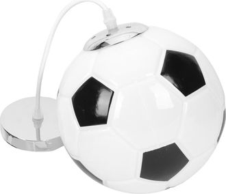 UPKOCH Fu&szlig;ball H&auml;ngelampe Glas Design Pendelleuchte Beleuchtungsdekor Kreative Lampe F&uuml;r Home Decor Mit Filigraner Form