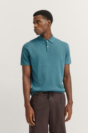 Bugatti Poloshirt in feiner Strickstruktur