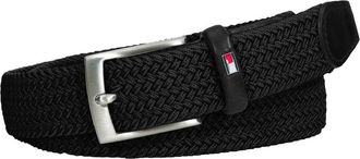 Tommy Hilfiger Flechtg&uuml;rtel aus einem recycelten Material-Mix mit Stretch in