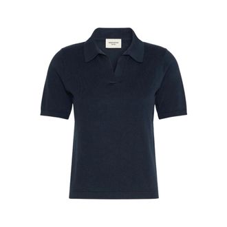 Max Mara Polo Wkdroncolo - Femme - Tops - Bleu - Taille: 38 FR
