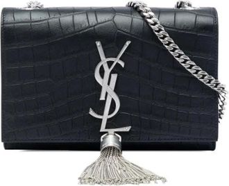 Saint Laurent Pre-owned Cuir sacs-ports-paule - Femme - Pre-owned - Noir - Taille: ONE Size