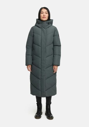 Marikoo Winterjacke MARIKOO Ranja, Damen, Gr. XL, gr&uuml;n (stonegr&uuml;n), Obermaterial: 100% Polyester. Futter: 100% Polyester. Wattierung: 100% Polyester. &Auml;rmelfut