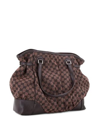 Gucci Full Moon GG Canvas Large tote bag - Marron