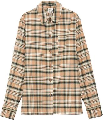 Ines De La Fressange Femme, Blouses et Chemises, Beige, Taille: 40 FR Cassia Shirt