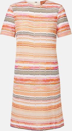 Missoni Minikleid aus Häkelstrick