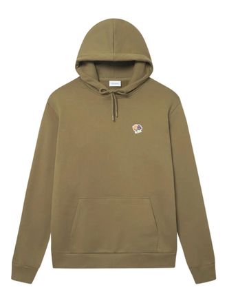 Les Deux Felipe Hoodie mit Patch - Grün