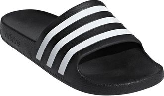 adidas 3 Stripes Adilette Badelatschen (schwarz, EU Schuhgrößensystem, Erwachsene, Numerisch, M, 42)