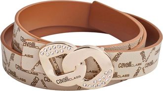Cavalli Femme, Accessoires, Beige, Taille: 95 CM Ceinture R&eacute;versible