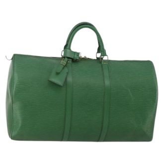 Louis Vuitton Sac Boston Pre-owned - Femme - Pre-owned - Vert - Taille: ONE Size