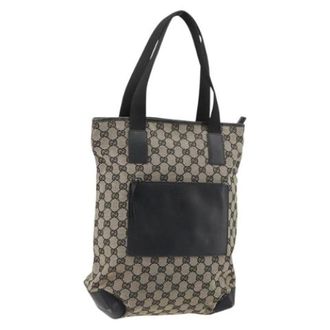 Gucci Sac cabas GG Canvas Pre-owned - Femme - Pre-owned - Beige - Taille: ONE Size