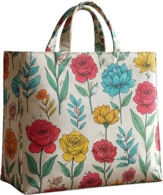 Generic Sac de transport matelass&eacute; amusant pour femme, sac de courses matelass&eacute;, sac de transport en toile pour femmes, animaux amusants de ferme, sacs de tra