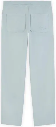 Maison Kitsun&eacute; Cotton Straight-Cut Trousers - Blue
