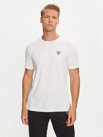 Emporio Armani T-Shirt 8NPT16 PJRGZ 1100 Wei&szlig; Regular Fit