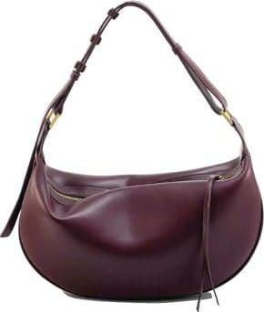 Generic NYSBH Dumpling Sac &agrave; main en forme de croissant pour femme Grande capacit&eacute; Sac &agrave; bandouli&egrave;re Sac &agrave; main tendance, Rouge