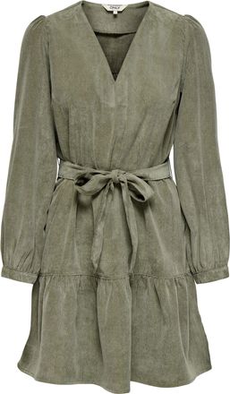 Only Onlmarike Life L/S Cord Belt Dress PNT