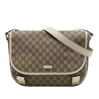 Gucci Sac bandouli&egrave;re vintage Pre-owned - Femme - Pre-owned - Beige - Taille: ONE Size