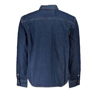 Calvin Klein Cotton Denim Jacket - Blue