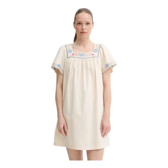 Levi's Ambre Babydoll Kleid - - Dresses - Damen - Beige - XS