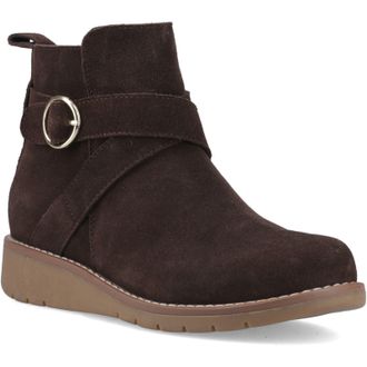 Hush Puppies Lyra Wildleder Damenstiefel Schokolade