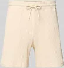 Shiwi Straight Fit Badeshorts mit Strukturmuster Modell Ocsar