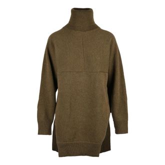 Stefano Mortari Tricot asym&eacute;trique - Femme - Pulls - Vert - Taille: 40 FR