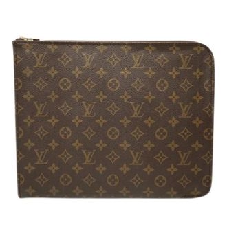 Louis Vuitton Pre-owned Pochette en toile Monogram - Femme - Pre-owned - Brun - Taille: ONE Size