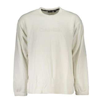 Calvin Klein Homme, Sweatshirts et sweats &agrave; capuche, Blanc, Taille: S V&ecirc;tements