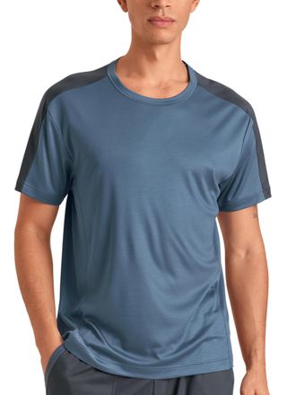 CALIDA Deepsleepwear Cooling T-Shirt Herren, Rundhalsausschnitt, thermoregulierend, k&uuml;hlend und luftig