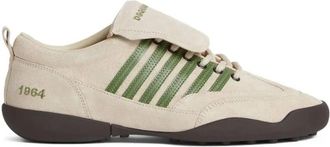 Dsquared2 Low-Top Sneaker - Light Beige Suede Sneakers - Gr. 41 (EU) - in Grau - f&uuml;r Damen