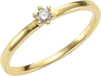 Orolino Ring Gold 585 mit Brillant 0,07ct
