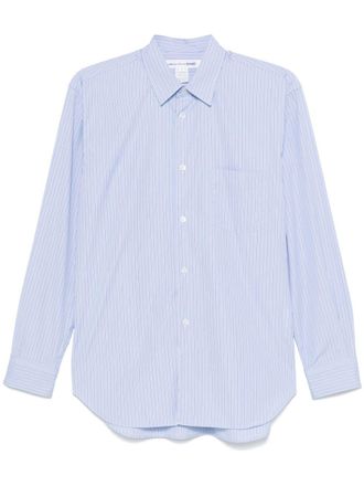 Comme Des Gar&ccedil;ons chemise &agrave; rayures - Bleu