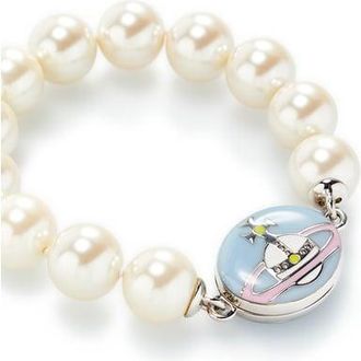 Vivienne Westwood Bracelet Loelia avec perles larges