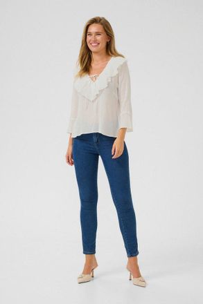 Kaffe Langarmbluse Langarm-Bluse KAjohanna