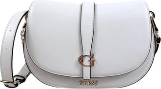 Guess Femme, Sacs, Gris, Taille: ONE Size Carrie Flap Shoulder Bag