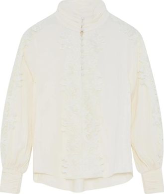Gustav Annsofie Bluse - - Blouses & Shirts - Damen - Wei&szlig; - M