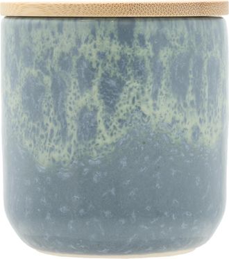 Villa Collection Iris Herbal Notes Duftkerze Dia 7 x 7,3 cm Dunkelblau