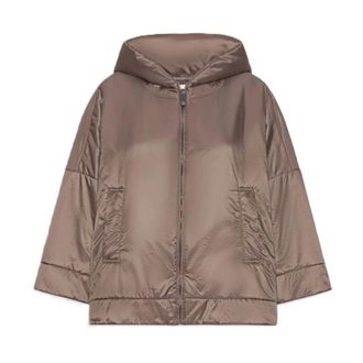 Max Mara Kurze Steppjacke Mtcfiore - - Jackets - Damen - Braun - S