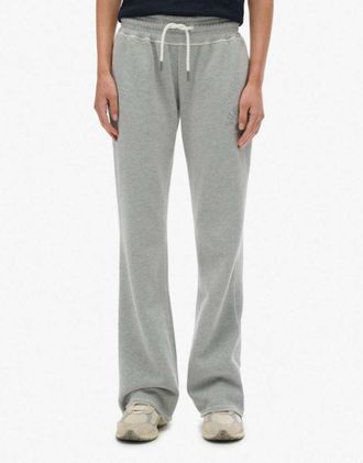 Superdry Pantalon de jogging &eacute;vas&eacute; &agrave; imprim&eacute; Athletic - Gris chin&eacute;