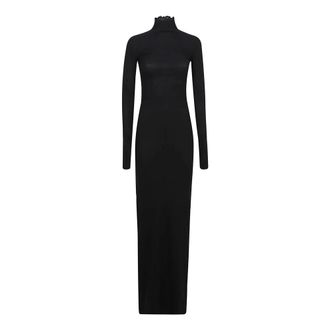Balenciaga Schwarzes Cover Kleid - - Dresses - Damen - Schwarzk - M