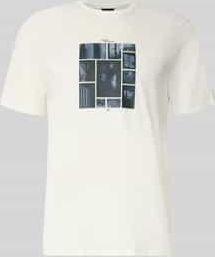 A|X Armani Exchange Slim Fit T-Shirt mit Motiv-Print