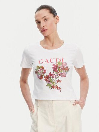 Gaud&igrave; T-Shirt 511BD64036 Wei&szlig; Regular Fit