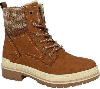 Tom Tailor Femme 4291904 Botte mi-Mollet, Cognac, 39 EU