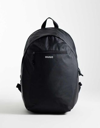 HUGO BOSS HUGO Red - Sac &agrave; dos avec logo - Noir