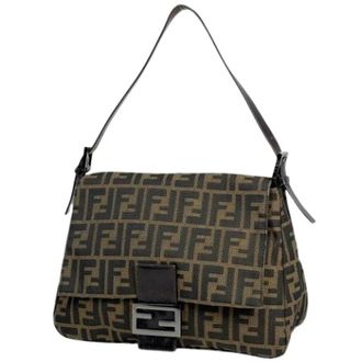 Fendi Sac bandouli&egrave;re Zucca Pre-owned - Femme - Pre-owned - Brun - Taille: ONE Size