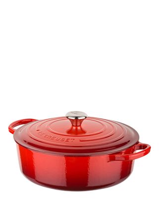 LE CREUSET Gourmet-Br&auml;ter Signature rot