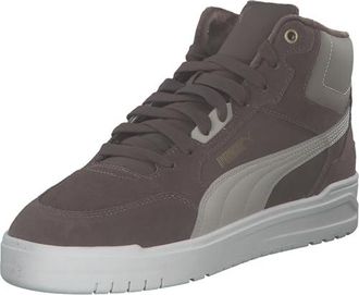 Puma Mixte Shuffle Downtown Mid WTR Basket, Plat Bronze Desert Dust Gold, 38.5 EU